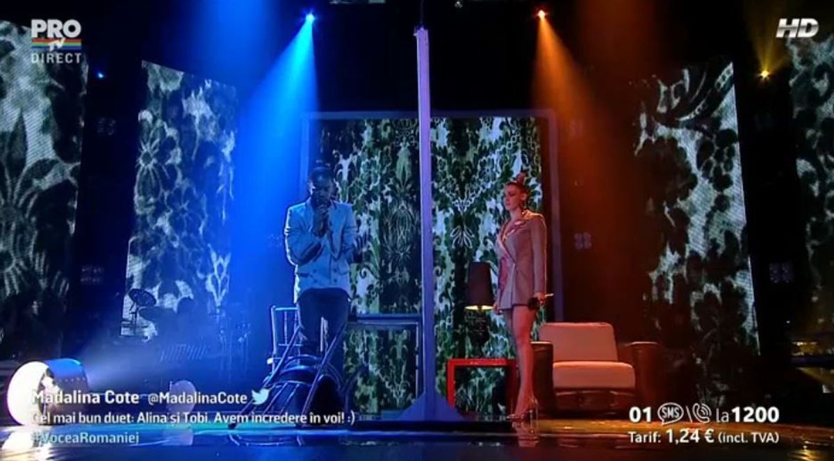 Tobi Ibitoye si Alina Eremia, un moment incarcat de pasiune. Vezi un ...