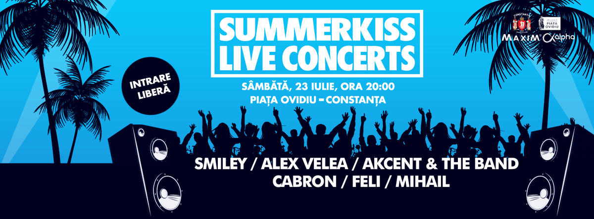 Smiley deschide seria de concerte SUMMERKISS LIVE CONCERTS! | PRO TV