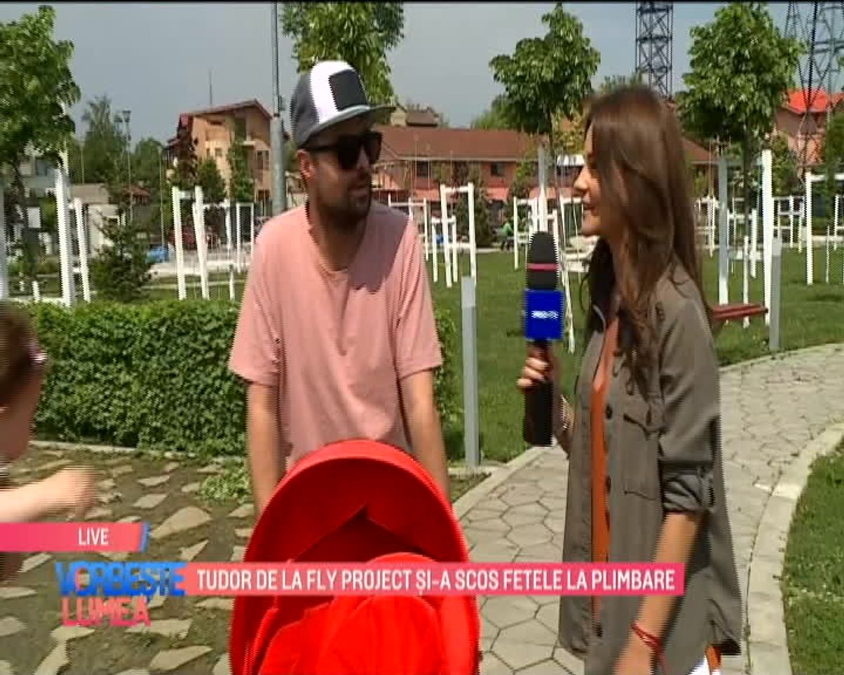 Tudor de la Fly Project si-a scos fetele la plimbare | Scene si ...