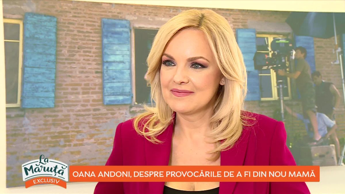 Oana Andoni, despre provocarea de a fi din nou mamă | Scene si bonusuri ...
