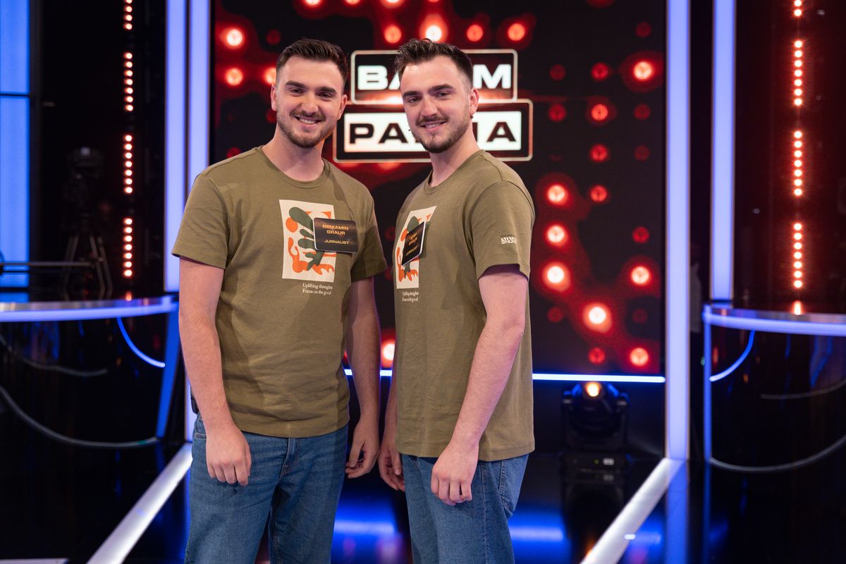 Iosif și Beniamin Graur au câștigat la "Batem palma?" 20 000 de lei ...