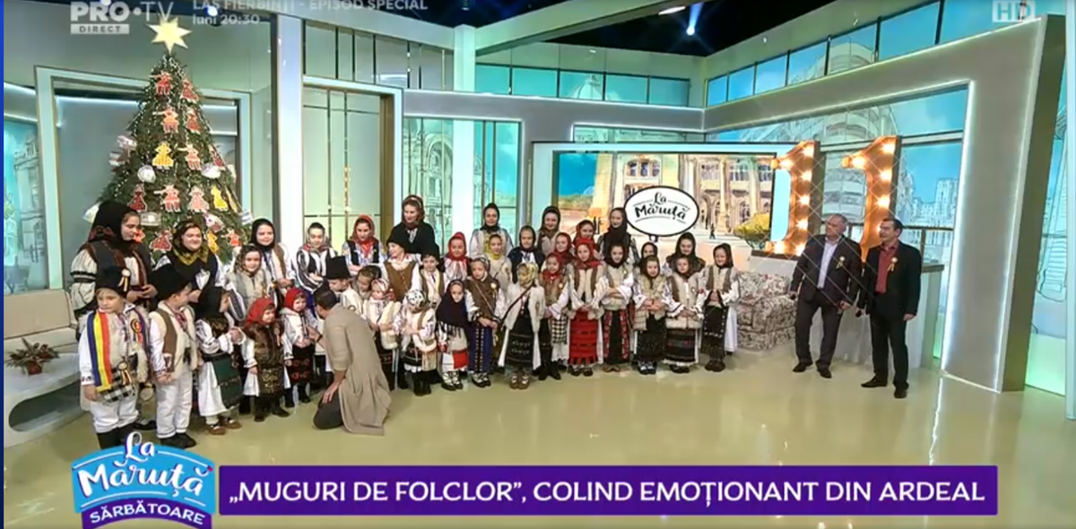 VIDEO "Muguri de folclor", colind emoționant din Ardeal | PRO TV