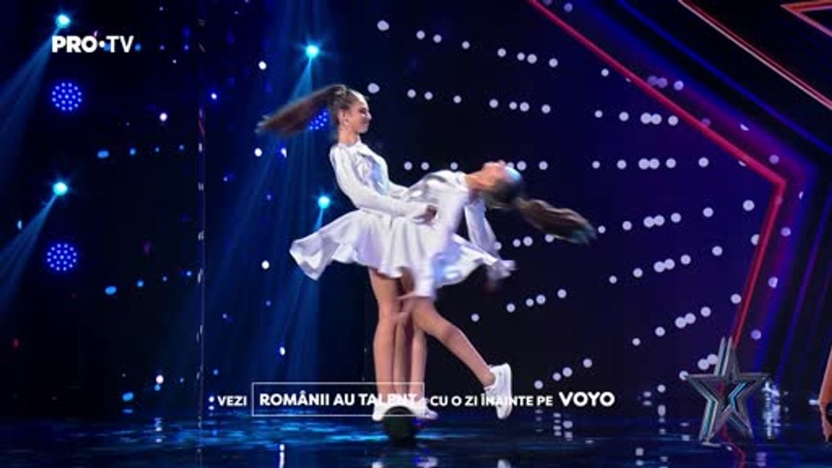 Românii au talent 2022: Alissa și Miruna Popa | Scene si bonusuri din ...