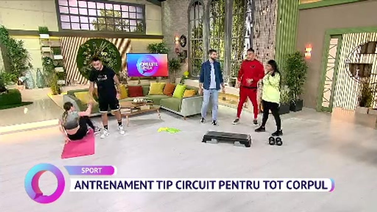 Antrenament tip circuit pentru tot corpul | Scene si bonusuri din ...