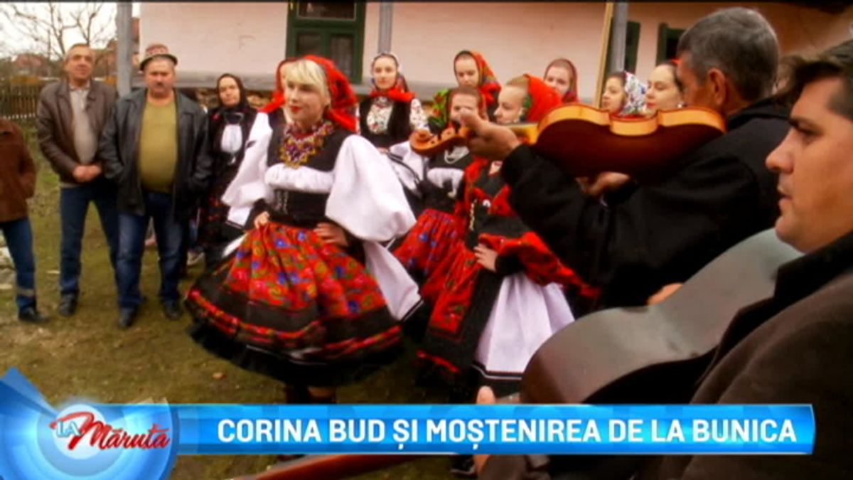 Corina Bud si mostenirea de la bunica | Scene si bonusuri din La Măruță ...