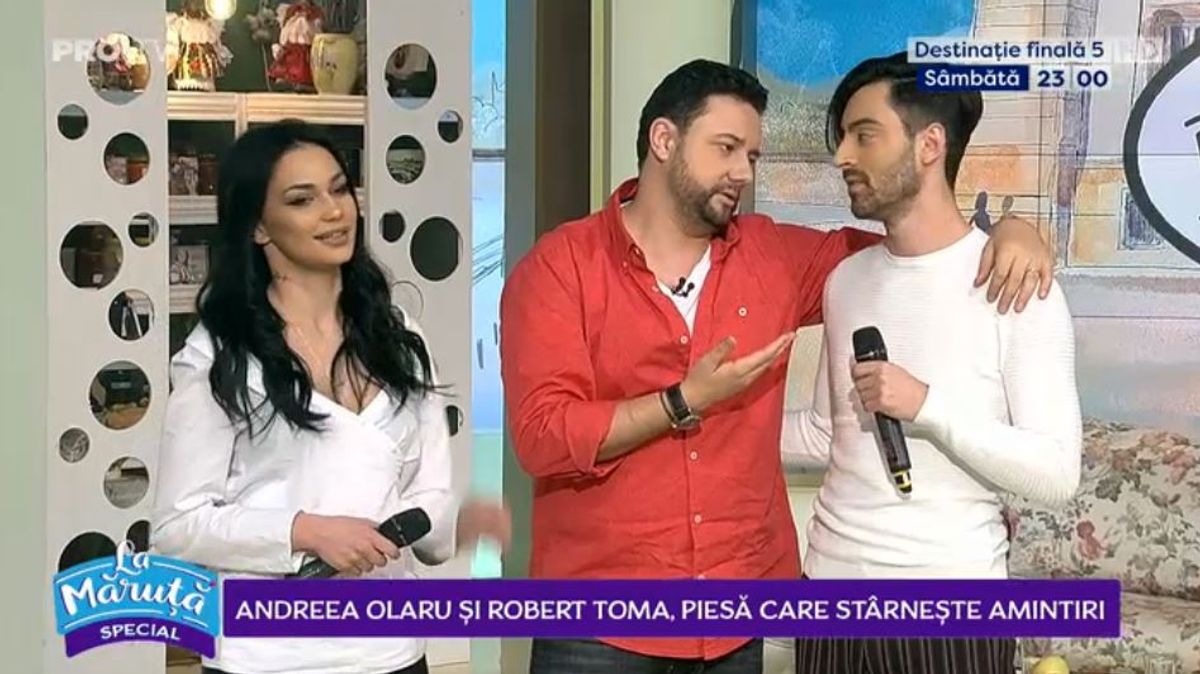 Andreea Olaru si Robert Toma, piesa care starneste amintiri | Scene si ...
