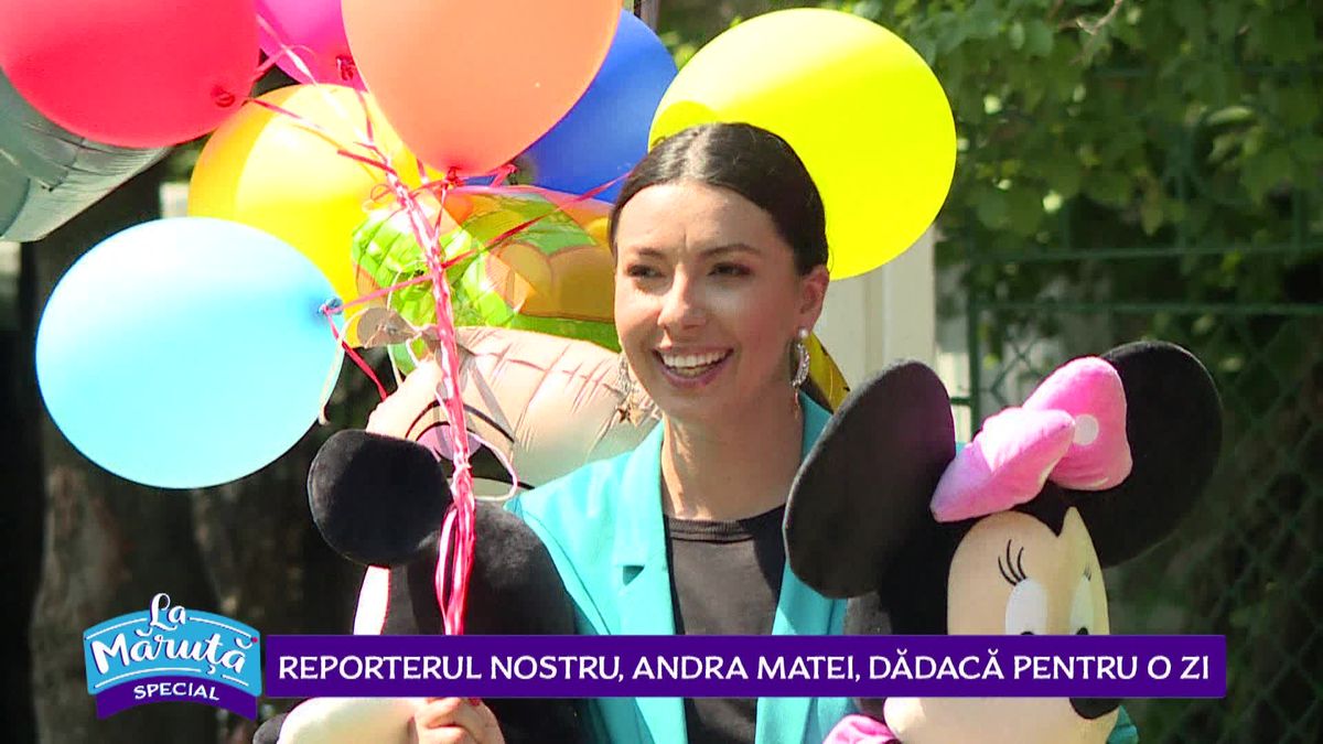 Andra Matei, dadaca pentru Leia si Leon | Scene si bonusuri din La Măruță | PRO TV