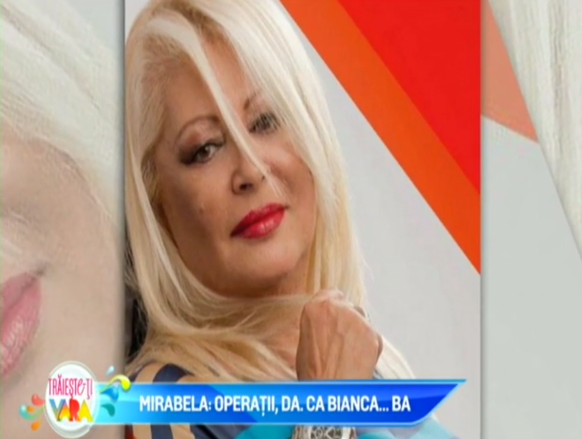 Mirabela Dauer: operatii, da. Ca Bianca...ba | PRO TV