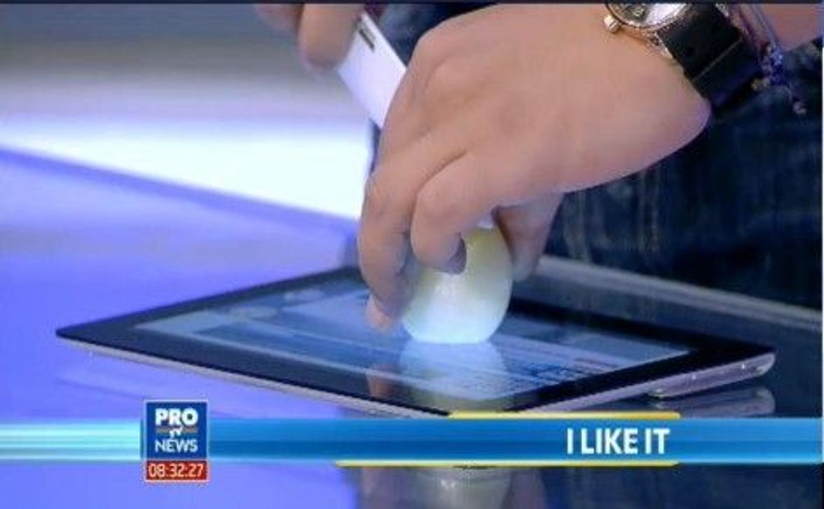 Chef Florin Dumitrescu are cel mai scump tocator - Tablet S :) O super ...