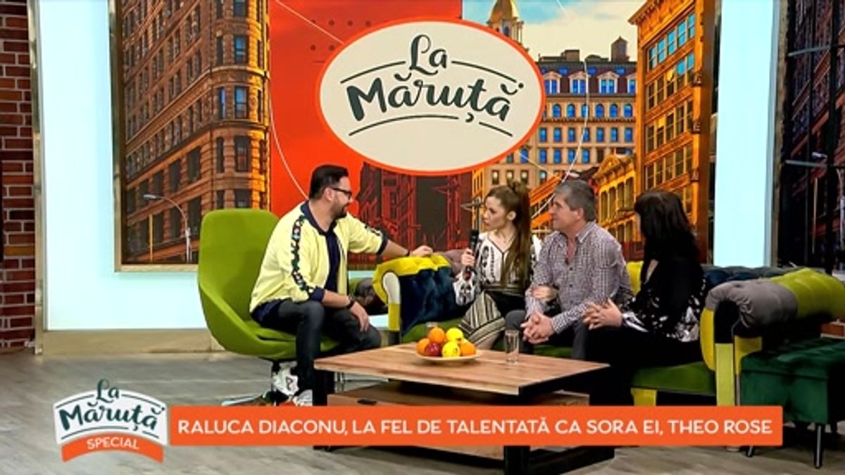 Raluca Diaconu, la fel de talentată ca sora ei, Theo Rose | Scene si bonusuri din La Măruță | PRO TV
