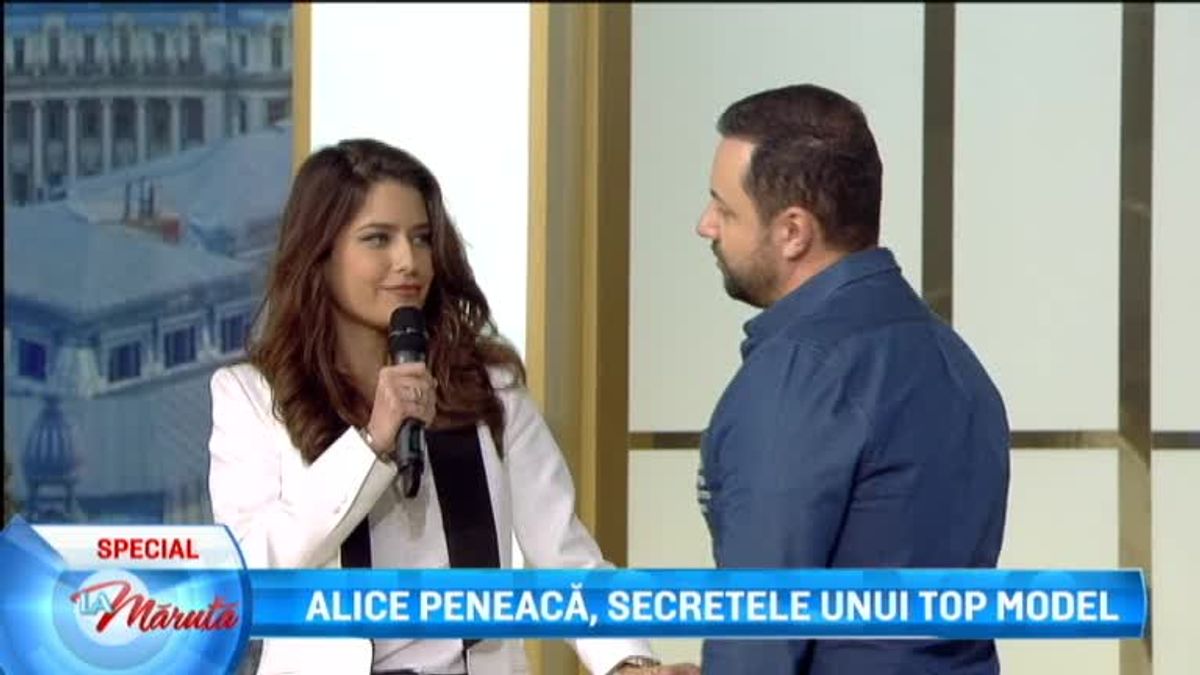 Alice Peneaca, secretele unui top model | Scene si bonusuri din La ...
