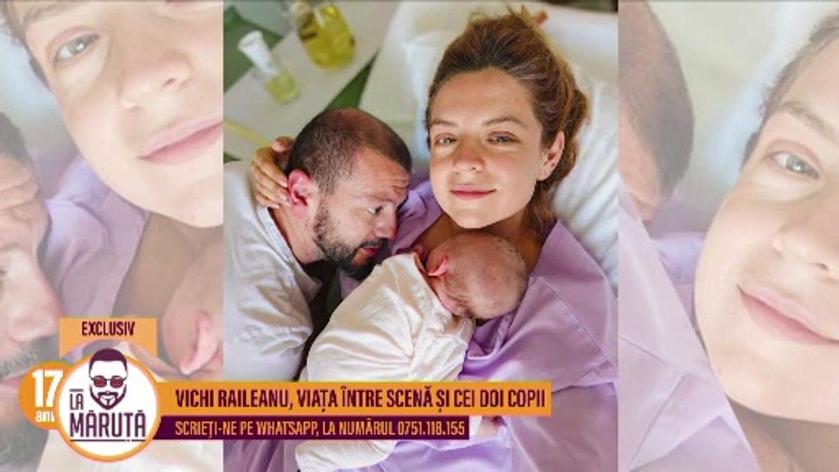 Vichi Raileanu, viața între scenă și cei doi copii | Scene si bonusuri ...