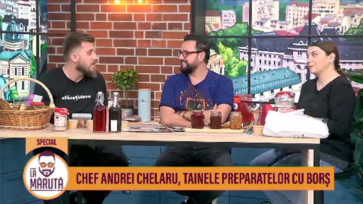 Chef Andrei Chelaru, tainele preparatelor cu borș | Scene si bonusuri ...