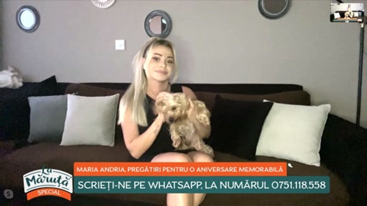 Maria Andria, pregătiri pentru o aniversare memorabilă | Scene si ...