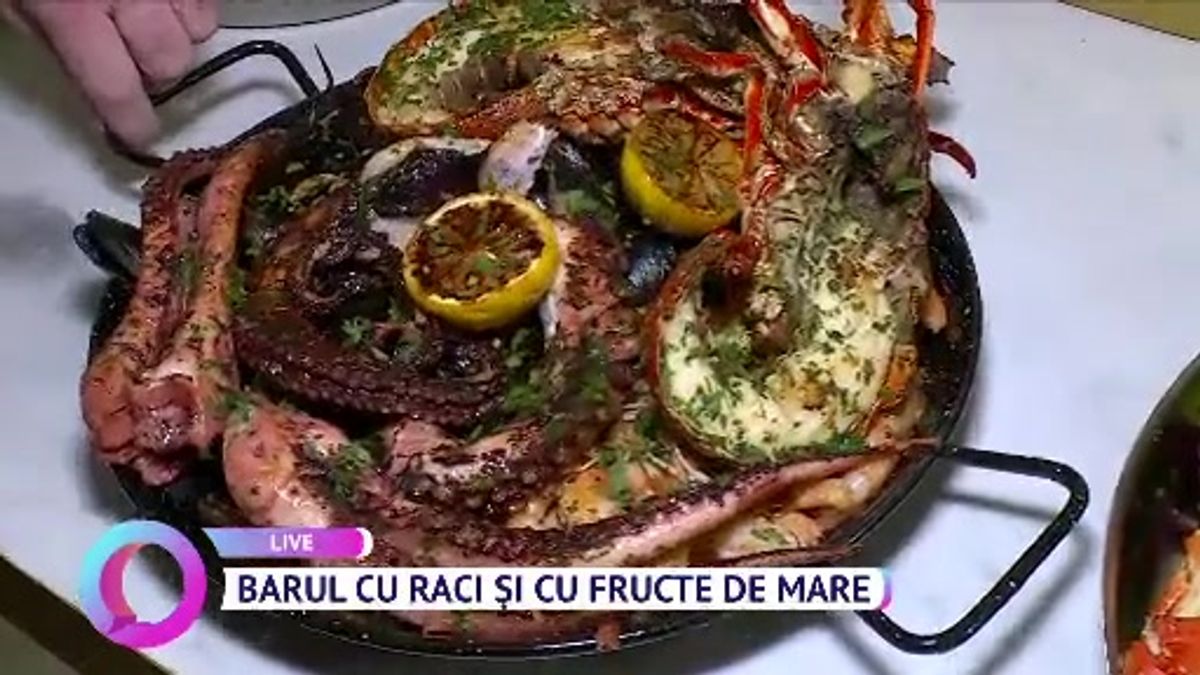 Barul cu raci și fructe de mare | Scene si bonusuri din Vorbește Lumea ...