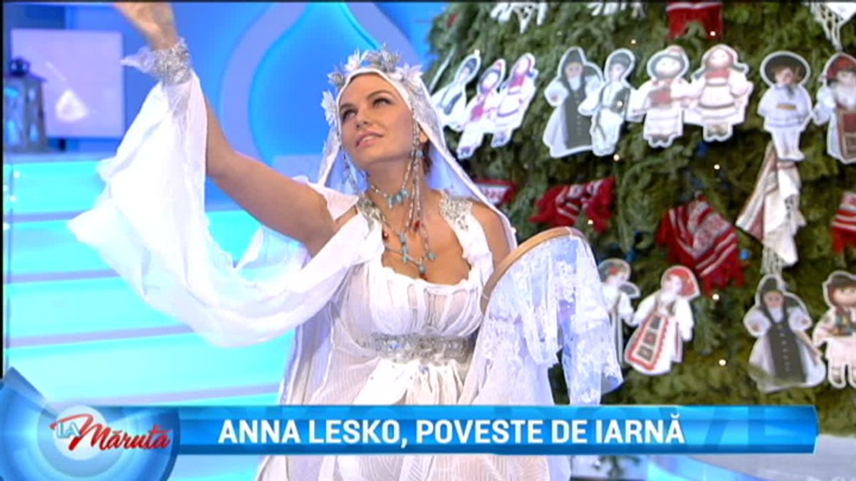 Anna Lesko, poveste de iarna | Scene si bonusuri din La Măruță | PRO TV