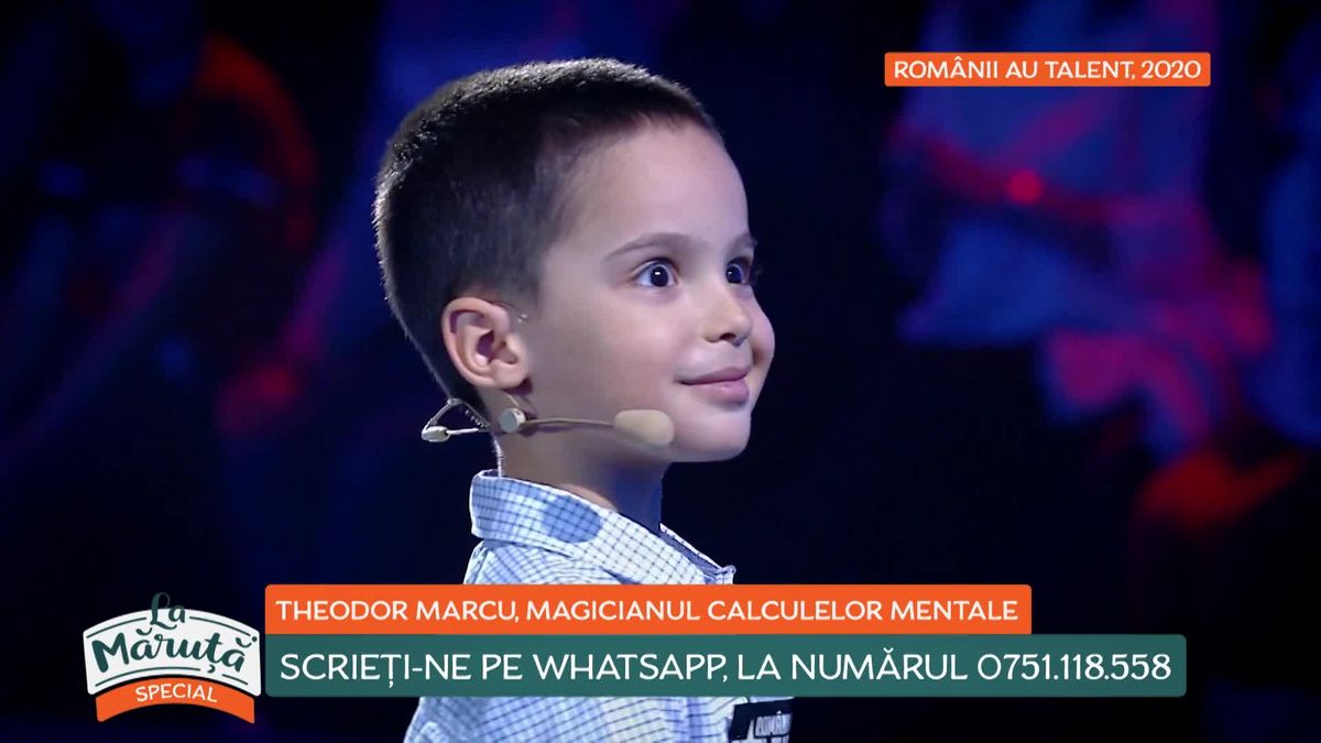 Theodor Marcu, magicianul calculelor mentale | Scene si bonusuri din La Măruță | PRO TV