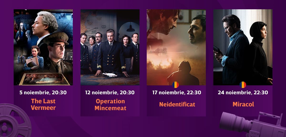 Luna noiembrie aduce la PRO CINEMA filme inspirate din evenimente ...