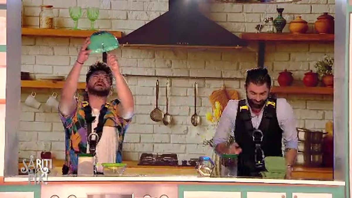 Paul Ipate și Bogdan Drăcea au gătit cu capu-n jos: „Avem o rețetă ...