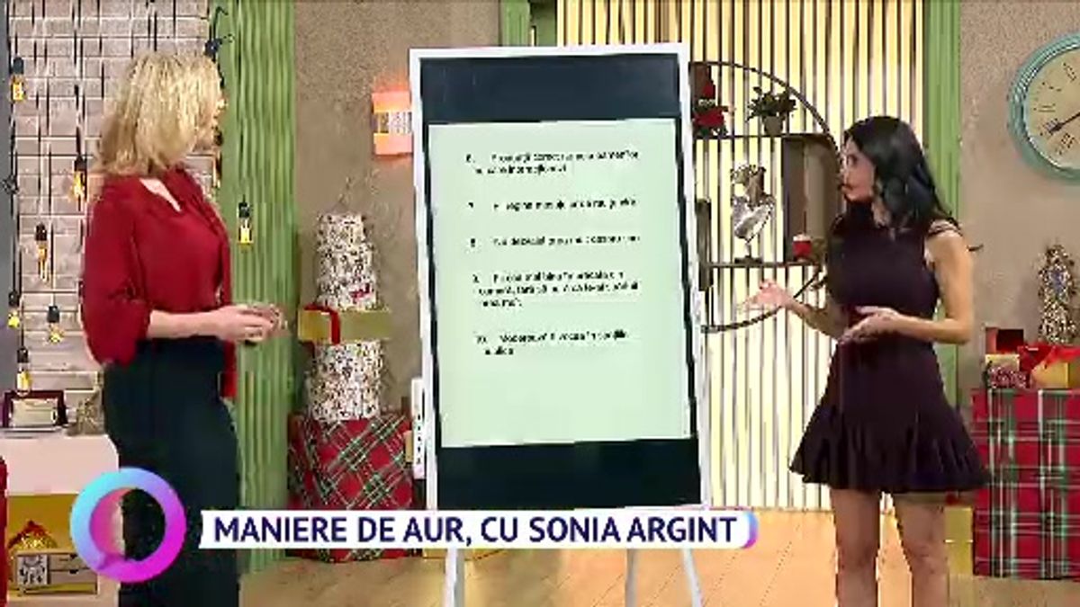 Maniere de aur, cu Sonia Argint | Scene si bonusuri din Vorbește Lumea | PRO TV