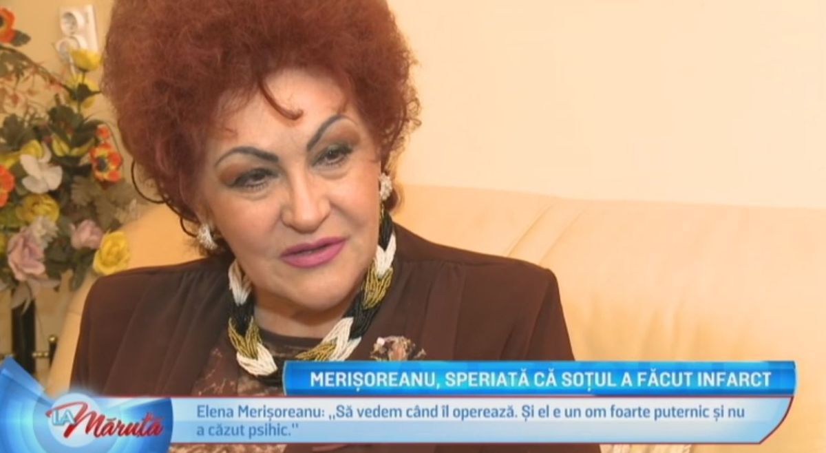 Merisoreanu, speriata ca sotul a facut infarct | Scene si bonusuri din ...