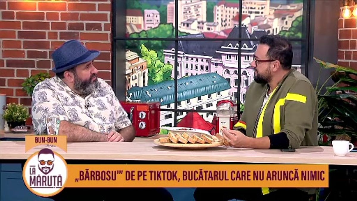 "Barbosu" de pe TikTok, bucătarul care nu aruncă nimic | Scene si ...