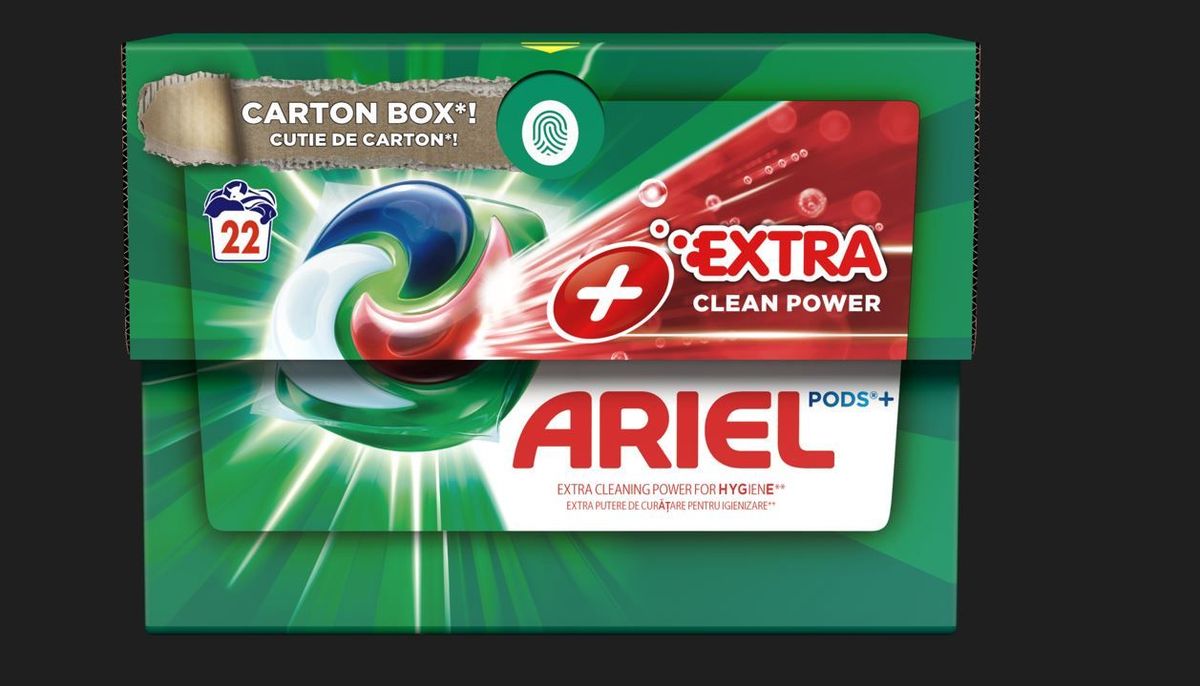 (P) Ariel lansează noul ambalaj incluziv din carton | PRO TV