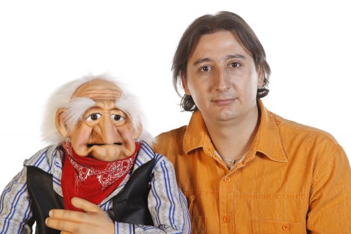 Ventrilocul Eduard Andrei Sandu: "Fratele meu m-a convins sa ma inscriu ...