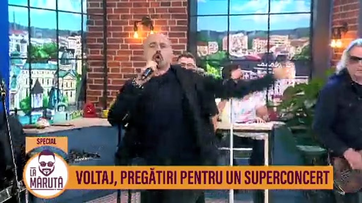 Voltaj, pregătiri pentru un nou superconcert | Scene si bonusuri din La ...