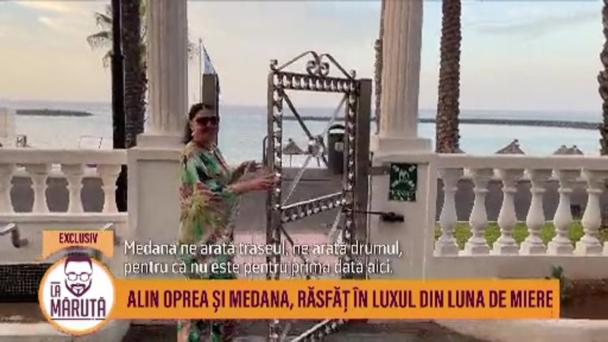 Alin Oprea și Medana, răsfăț în luxul din luna de miere | Scene si bonusuri din La Măruță | PRO TV