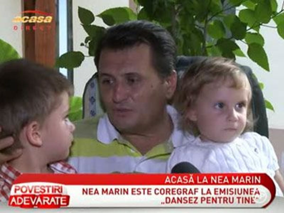Nea Marin este un tata si un bunic impecabil VIDEO | PRO TV