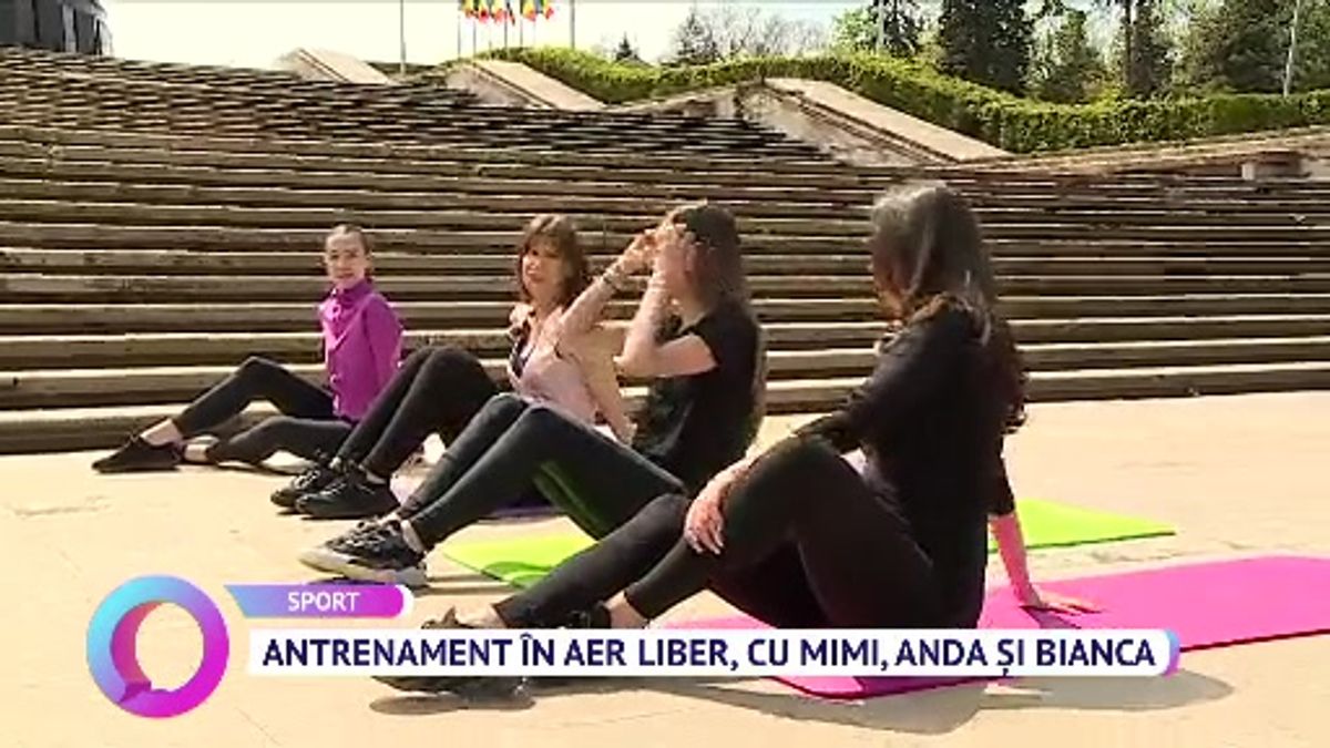 Antrenament în aer liber, cu Mimi, Anda și Bianca | Scene si bonusuri din Vorbește Lumea | PRO TV