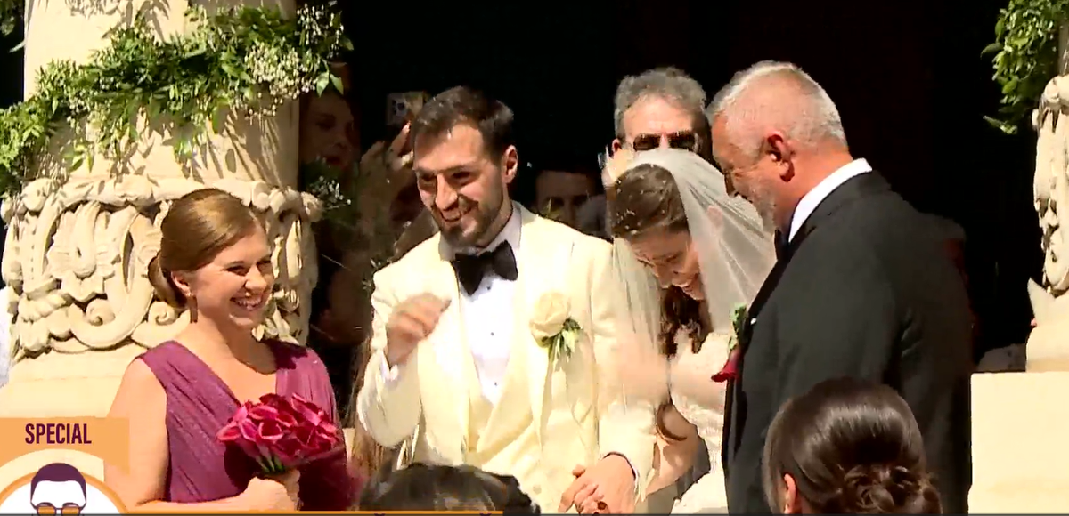 VIDEO: Imagini inedite de la nunta Kirei Hagi cu Thomas Ferfelis! Ce detalii au făcut din nuntă ...