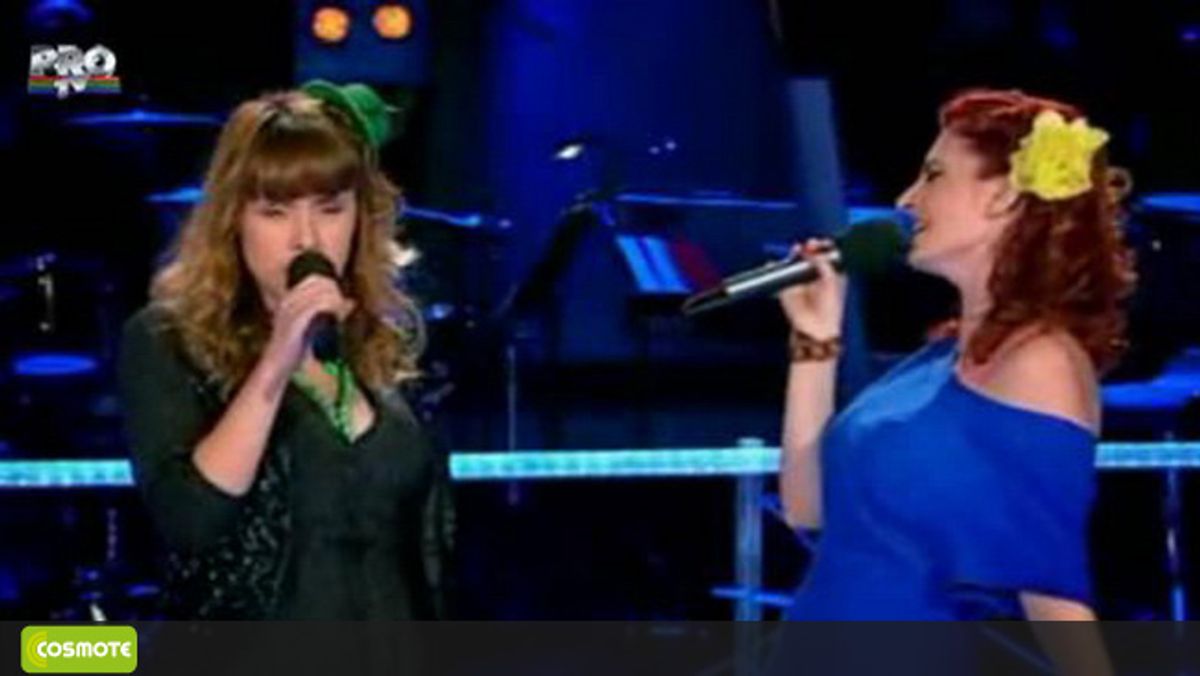 Emotionate, nesigure, sub si peste ton. Duetul care a dezamagit juriul ...