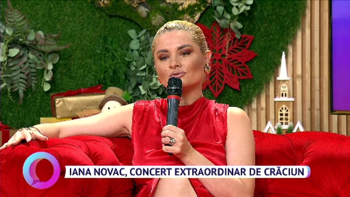 Iana Novac, sărbători pe scenă | Scene si bonusuri din Vorbește Lumea ...