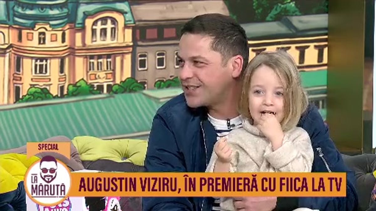 Augustin Viziru, în premieră cu fiica la tv | Scene si bonusuri din La Măruță | PRO TV