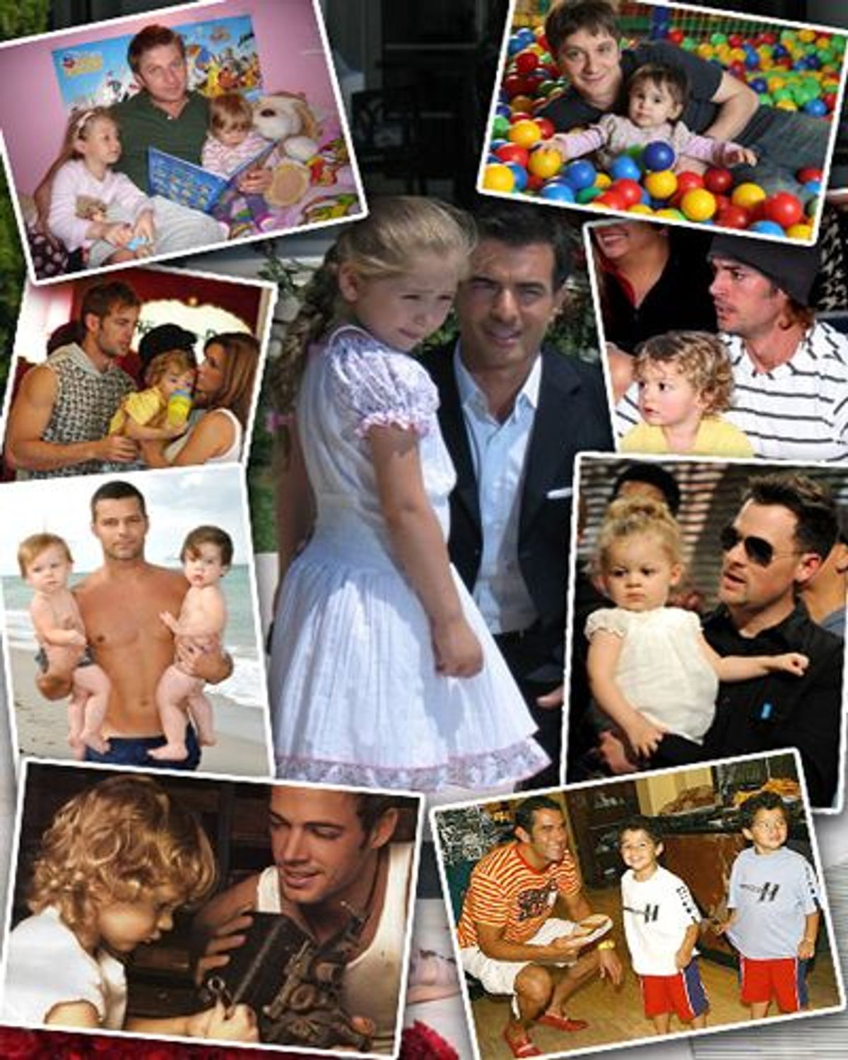 Super tatici de la noi, de la Hollywood si din telenovele - GALERIE FOTO | PRO TV