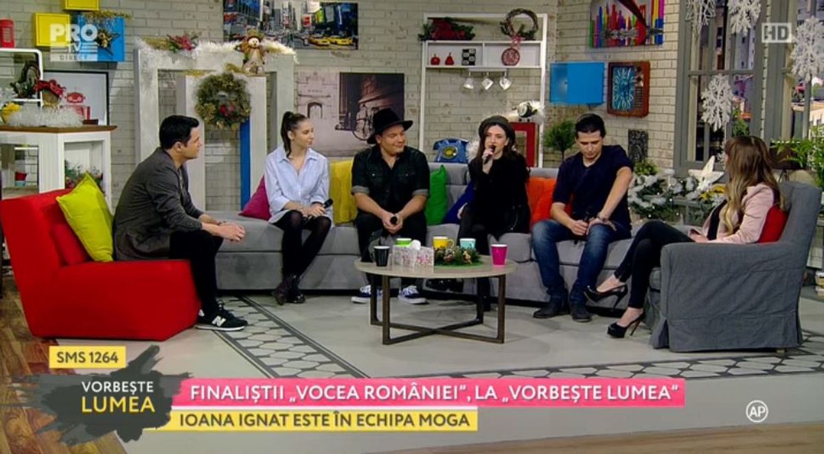 Finalistii "Vocea Romaniei", la "Vorbeste lumea" | Scene si bonusuri ...