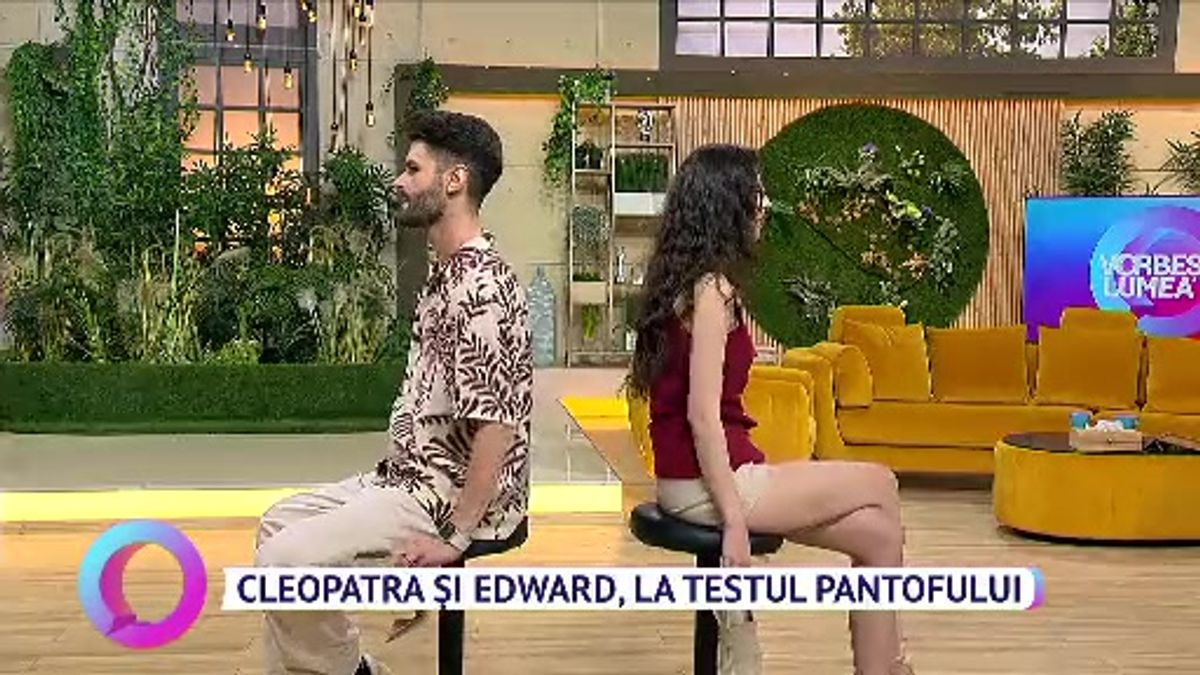 Cleopatra și Edward, la testul pantofului | Scene si bonusuri din ...