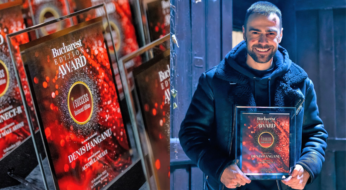 Denis Hanganu a câștigat premiul Actorul Anului, la Gala I Success ...