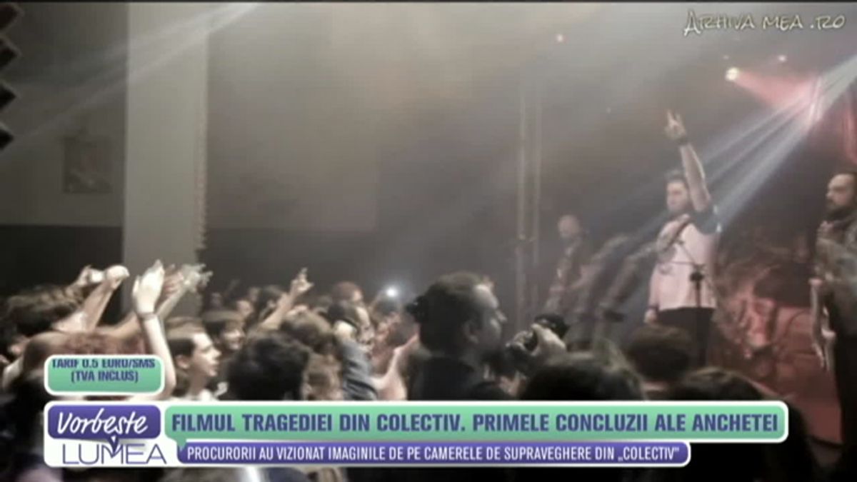 Filmul tragediei din Colectiv | Scene si bonusuri din Vorbește Lumea ...