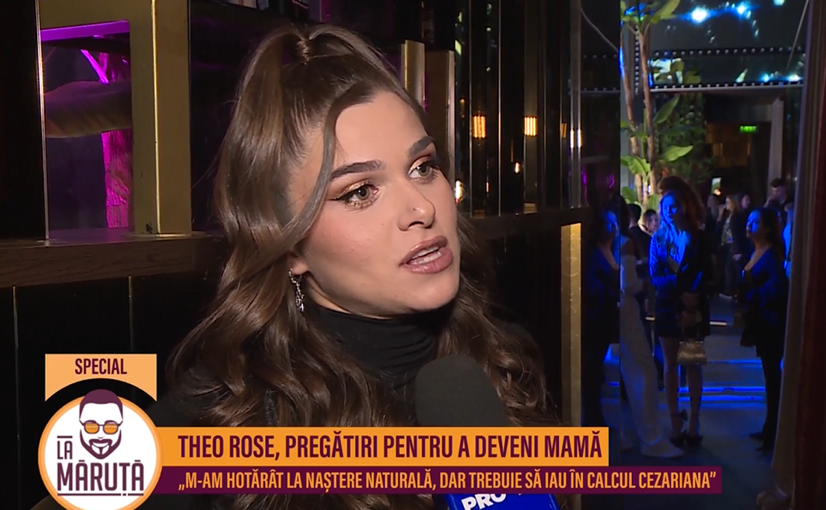 Theo Rose, ultimele pregătiri înainte de a deveni mamă. Artista a dezvăluit cum își dorește să ...