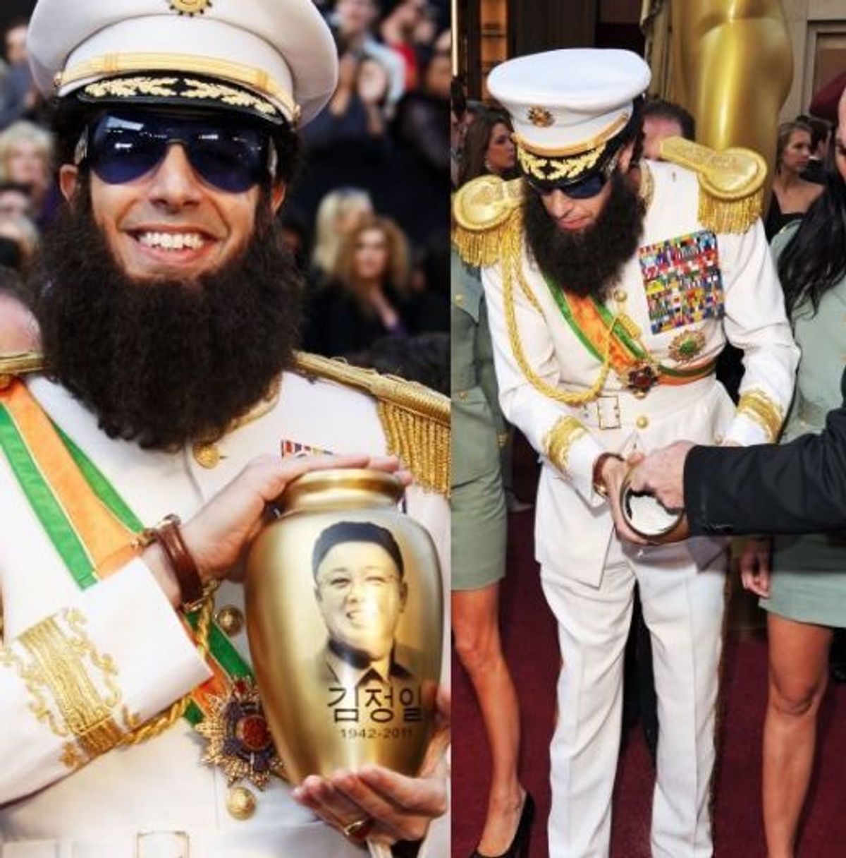 Gestul socant al lui Borat - Sacha Baron Cohen. Actorul a fost dat ...