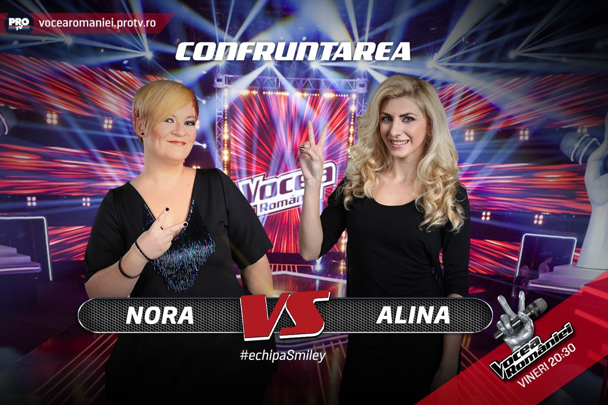 Vocea Romaniei - sezonul 5: Nora Denes & Alina Coltan - Hound Dog ...