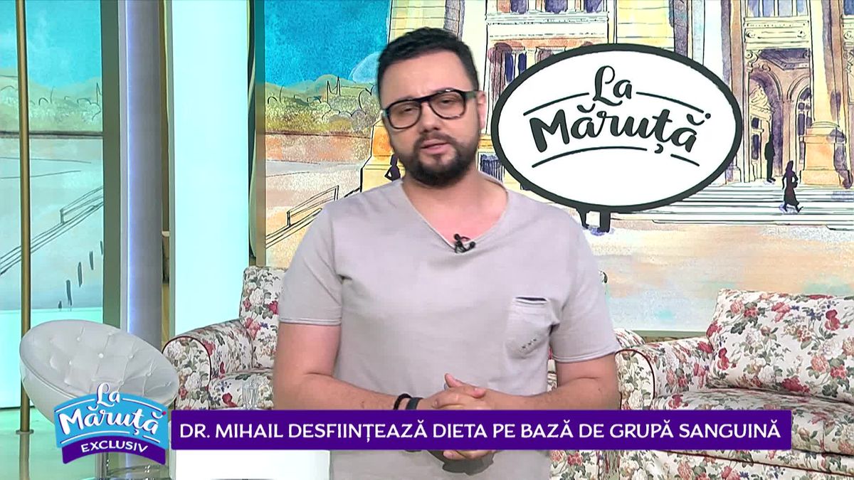 Dr. Mihail, despre dieta pe bază de grupă sanguină | Scene si bonusuri ...