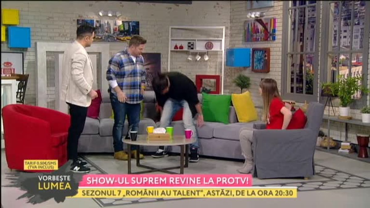 Noul sezon Romanii au talent incepe la Pro TV! Detalii picante de la Smiley si Bartos! | Scene ...