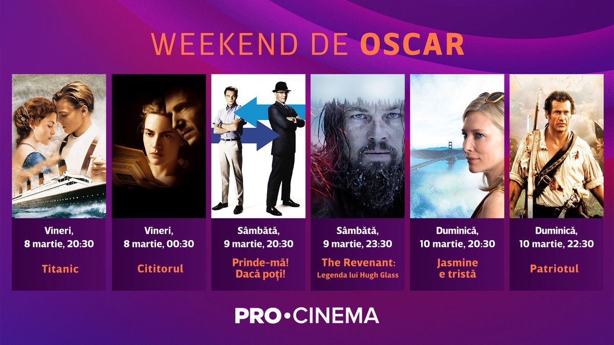 Filme de top pot fi urmărite, în luna martie, la PRO Cinema! | PRO TV