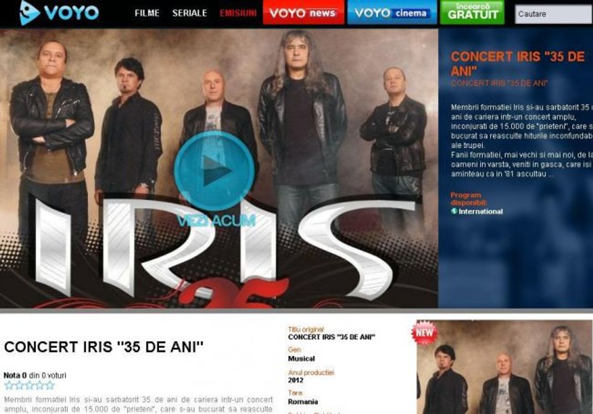Concertul aniversar IRIS 35 de ani este ACUM integral pe voyo.ro | PRO TV