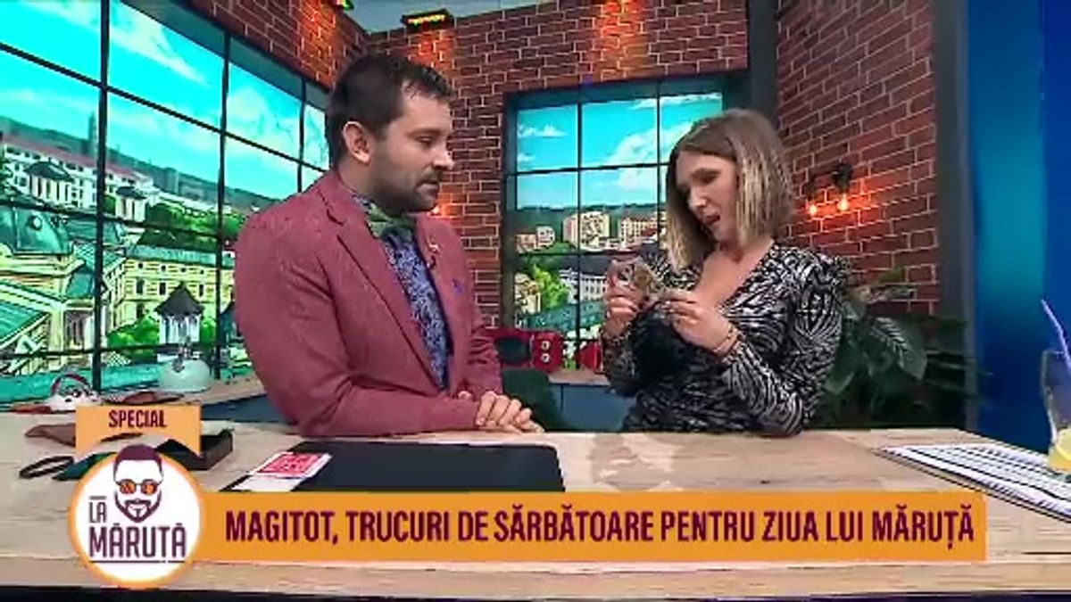 Magitot, trucuri de sărbătoare pentru ziua lui Măruță | Scene si ...