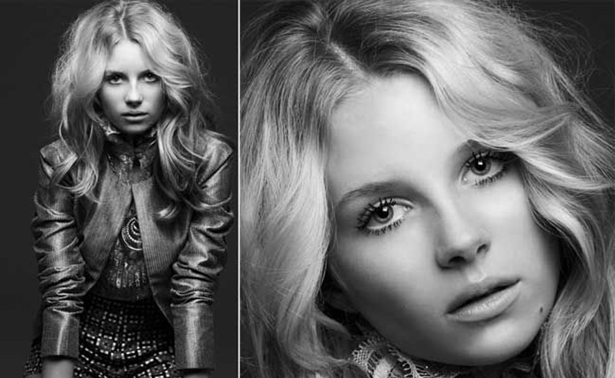 Are doar 13 ani, este sora de supermodel si pozeaza deja sexy. Cine ...